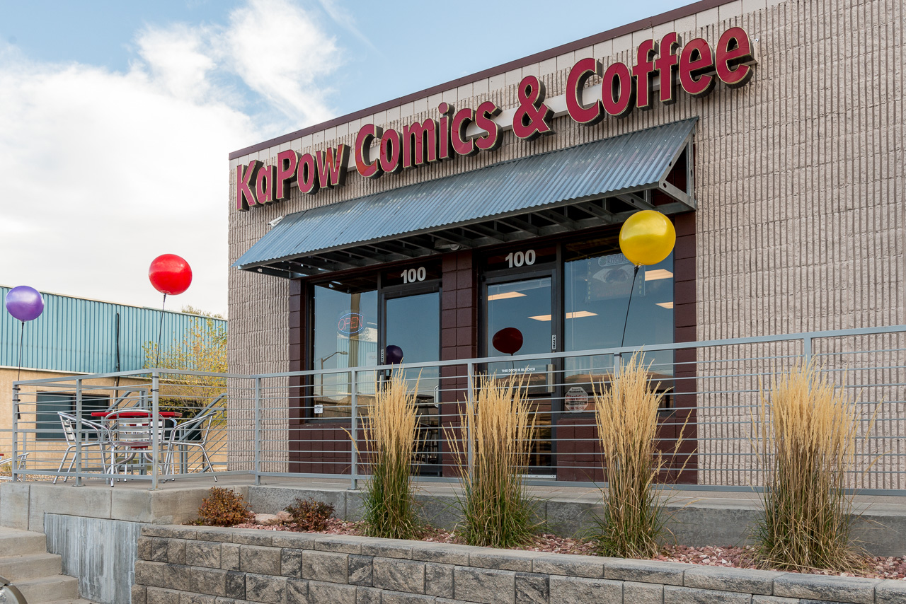 KaPow Comics & Coffee – Delicious Coffee – Great Comics – Good Times